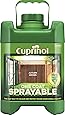 Cuprinol 5L Spray Fence Treatment - Autumn Brown: Amazon.co.uk: DIY & Tools