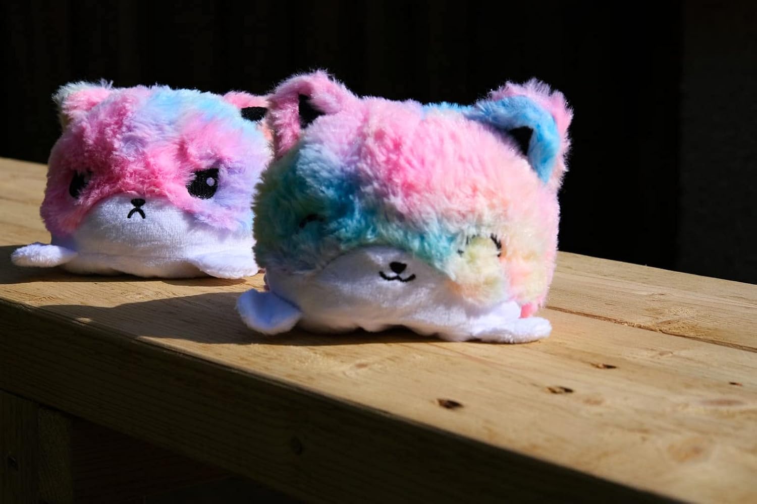 Halle P Reversible Cat / Fox Plushie, Plushies, Mood, Dimple, Gifts ...