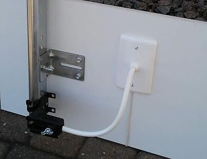 WIRE HIDE Premium Garage Door Sensor Wire Cover Protector Kit. Includes ...