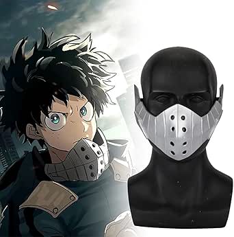 Amazon.com: My Hero Academia Midori Izuku Mask Shinso Hitoshi Mask ...