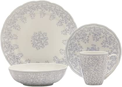 Maxwell & Williams Cashmere Charming Bluebells Dinner Set 16 Piece Gift ...