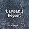 Amazon.com: Layman's Report (9781938604270): Marten, Eugene: Books