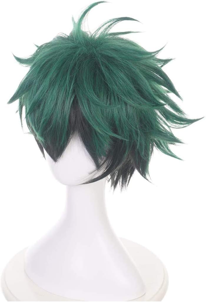 Anime Cosplay Wig for My Hero Academia Izuku Midoriya Cosplay Deku Wig ...