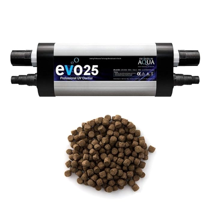 Buy Evolution Aqua evo UV UVC Koi Fish Pond Filter Clarifier - EVO25 ...