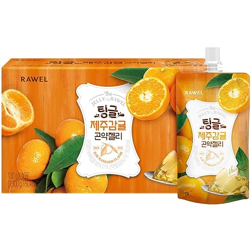 Rawel Thingle Delicious Konjac Jelly with Low Carb, Sugar Free, Low ...