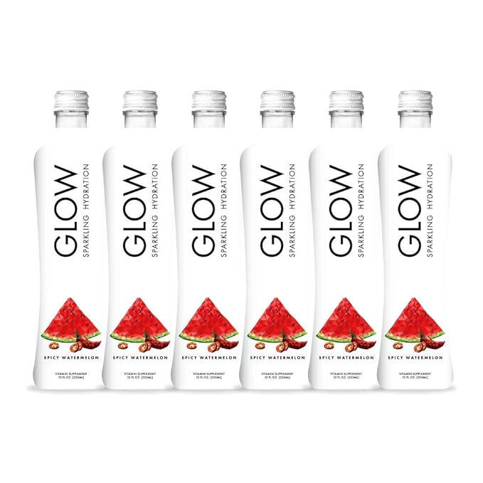 Amazon.com : GLOW Beverages Premium Sparkling Infused Electrolyte ...
