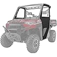 Amazon.com: Polaris 2882902 Front Black Canvas Zip Window Doors Ranger ...