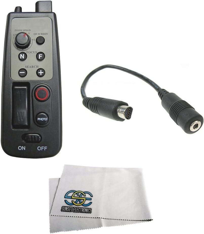 8 Function LANC Remote Control FOR THE SONY HDR-SR5: Amazon.co.uk ...