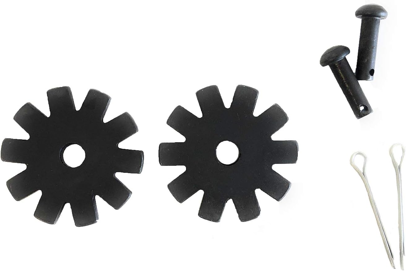 Amazon.com: AJ Tack Wholesale Spur Rowels Replacement Set Pins Cotter ...