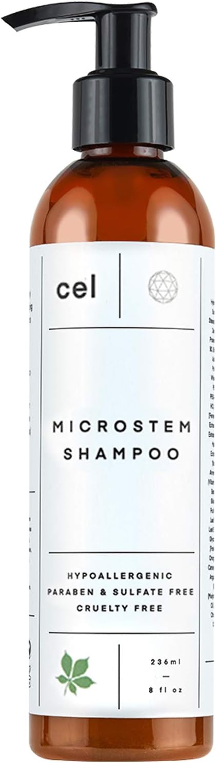 Cel Microstem Natural Hair Thickening Shampoo – Stem Cell Anti Thinning ...