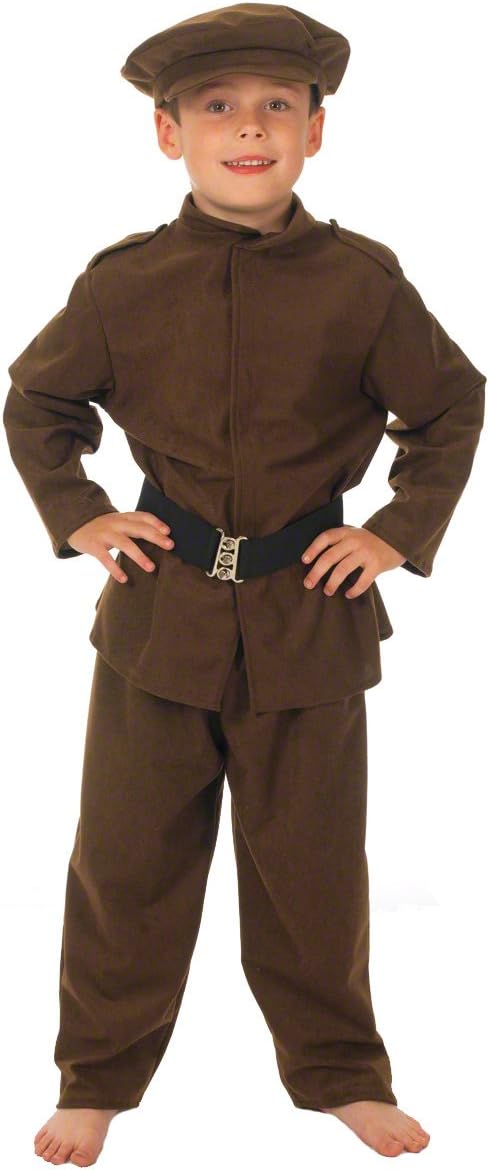 Charlie Crow Tommy Atkins WWI Soldier Costume 10-12 Years – BigaMart