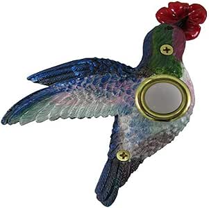 Waterwood Handpainted Hummingbird Doorbell - Doorbell Push Buttons ...