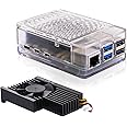 Amazon.com: GeeekPi ABS Case with Armor Lite V5 Active Cooler for Raspberry Pi 5, Pi 5 Case with ...