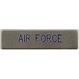 Amazon.com: Custom U.S. Air Force Service Dress Brushed Steel Name Tag ...