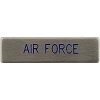 Amazon.com: Custom U.S. Air Force Service Dress Brushed Steel Name Tag ...
