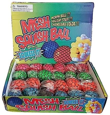 Squishy Mesh Slime Balls - Pack of 24 price in UAE | Amazon UAE | kanbkam