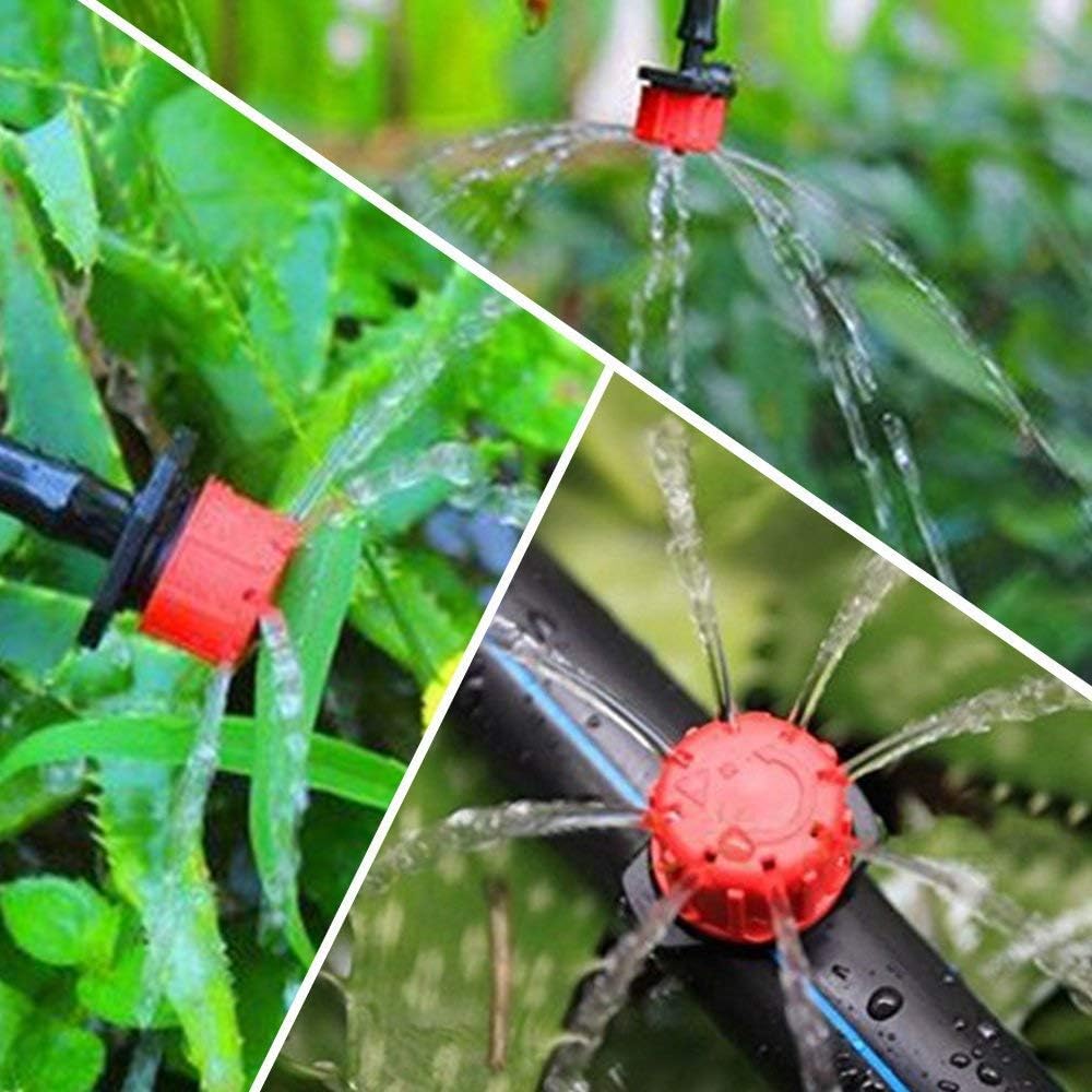 Misting Nozzles,360 Degree Adjustable Garden Drip Irrigation Anti ...