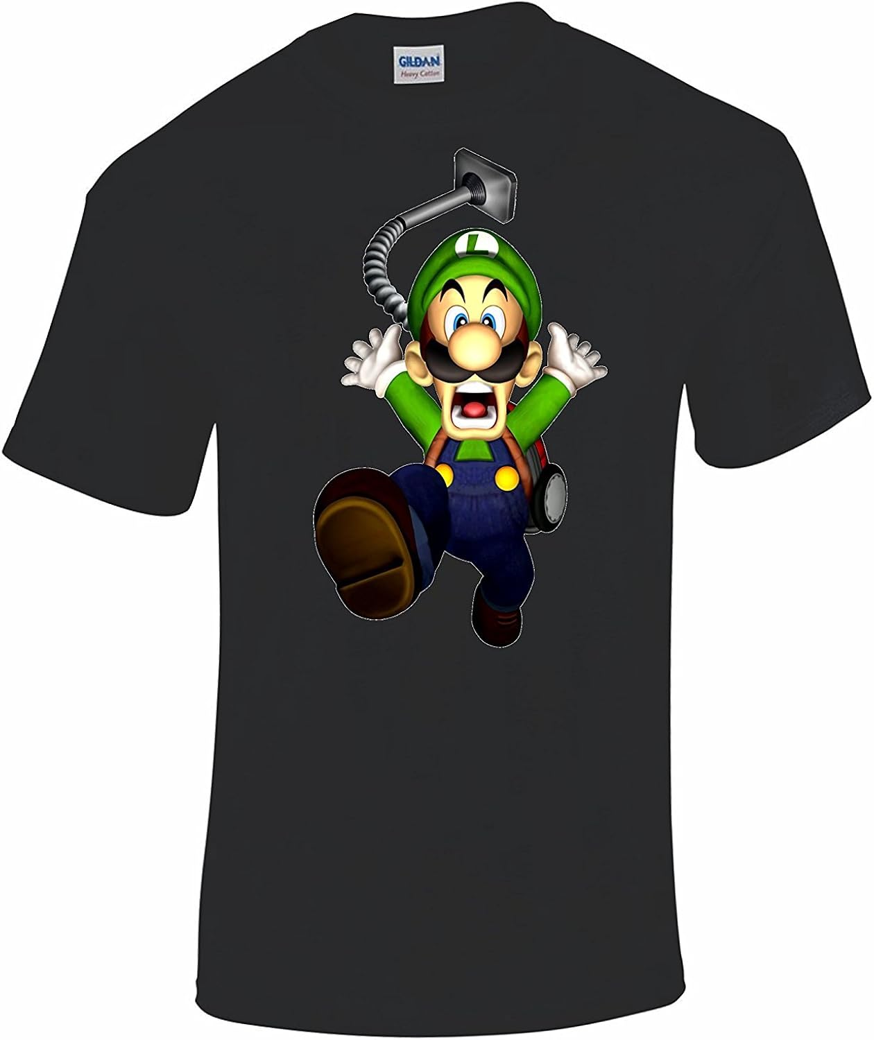 Luigi's Mansion, Custom Tshirt: Amazon.ca: Clothing & Accessories