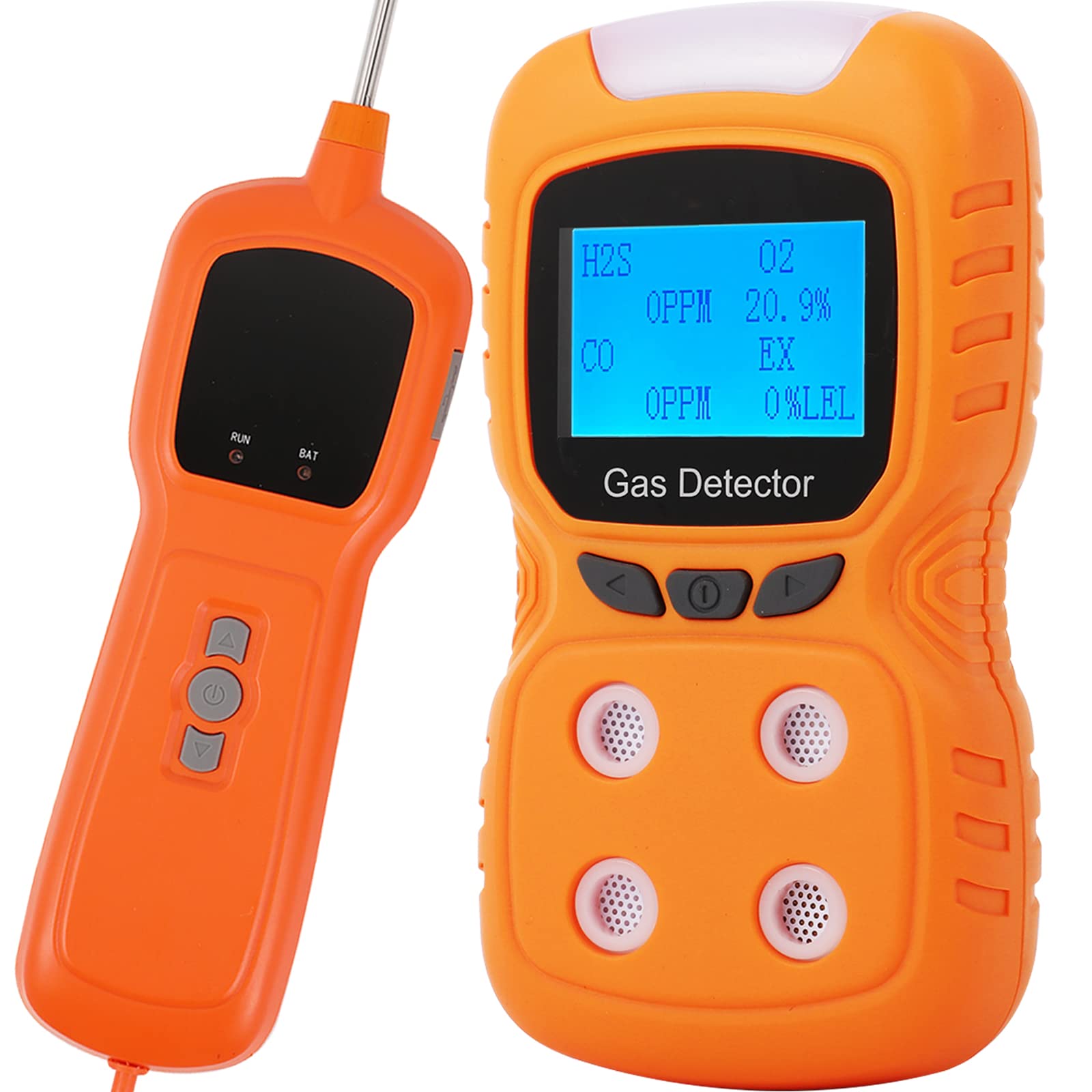 Mua Crispaire 4 in 1 Gas Detector Equipped with Gas Sampling Pump H2S ...