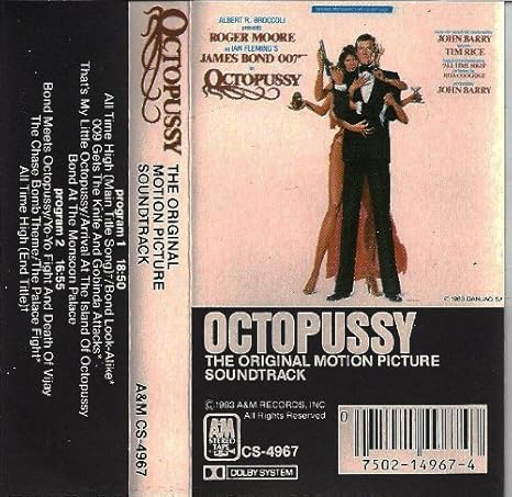 Octopussy-Original Soundtrack Album [CASSETTE]: Amazon.co.uk: Music