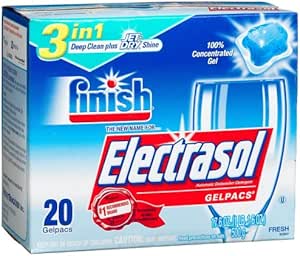 Amazon.com: Electrasol Automatic Dishwasher Detergent, Finish, 3-in-1 ...