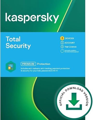 Kaspersky Total Security 2021 | 3 Devices | 1 Year | Antivirus, Secure ...