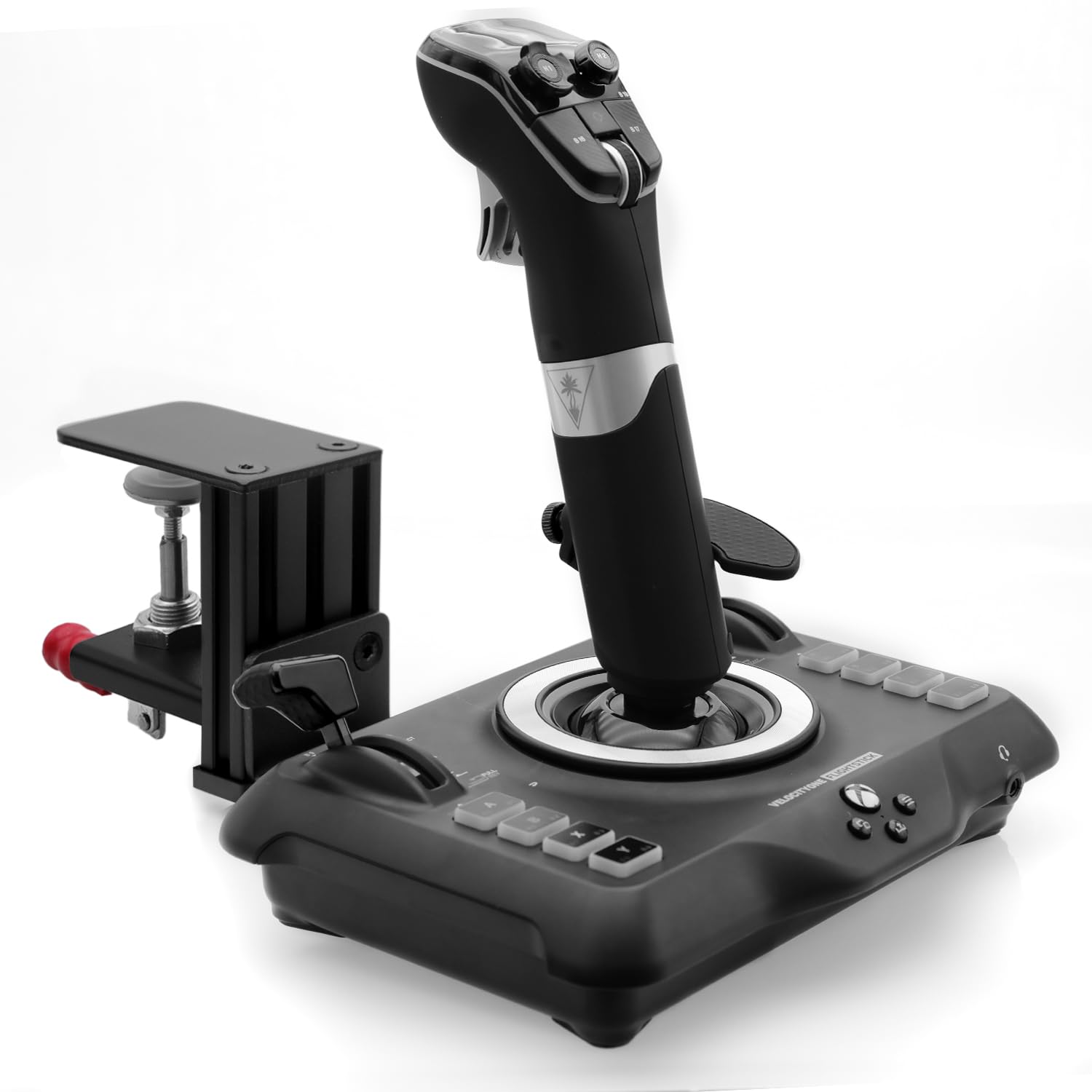 HUYE Steel Clamp-on Flight Stick Desk Mount Bracket Designed for Turtle ...