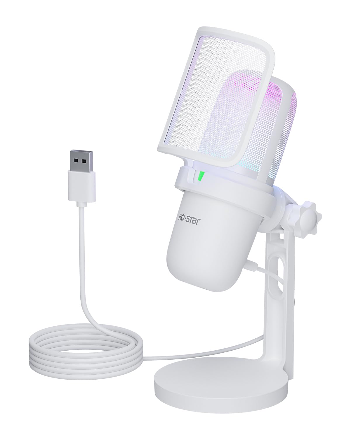 Mua USB Microphone for PC,White Mini Microphone，Computer Gaming Mic for ...