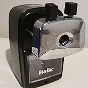 Helix Metal Desktop Sharpener for Standard and Jumbo Pencils (Assorted ...
