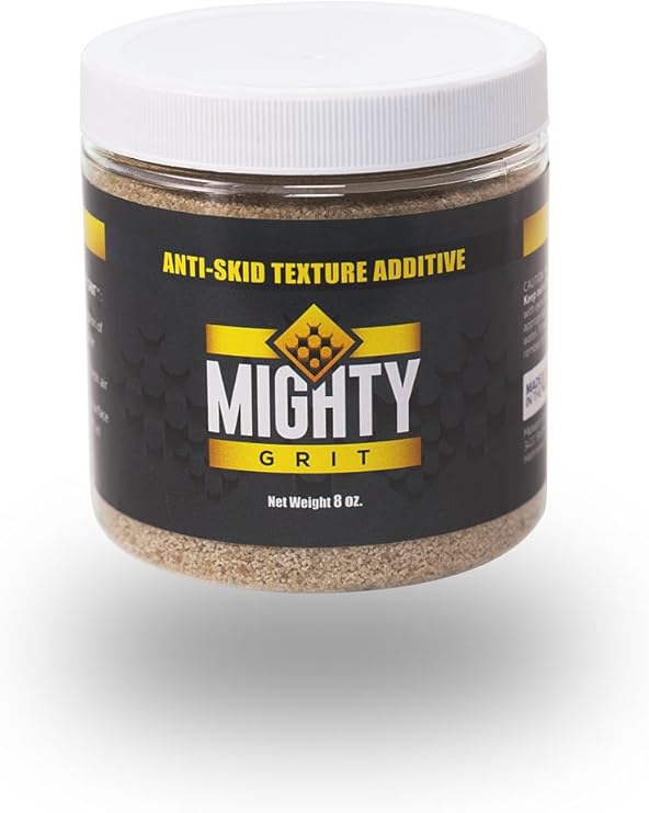 MIGHTY GRIT - Anti Skid Texture AddItive (8oz) - - Amazon.com