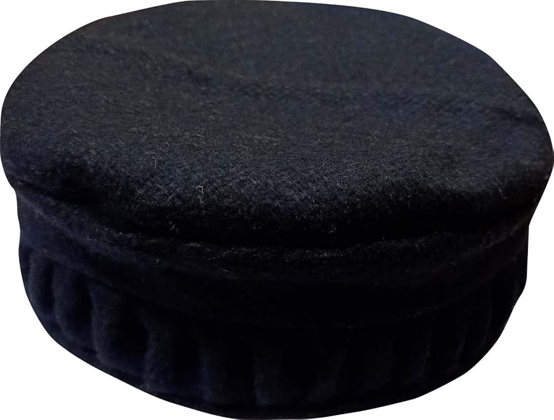 Shop home Woolen Afghani topi (Black): Amazon.in: Clothing & Accessories