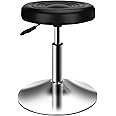 QiCheng&LYS Round Modern bar Stool Height Adjustable 360 Swivel Stool ...