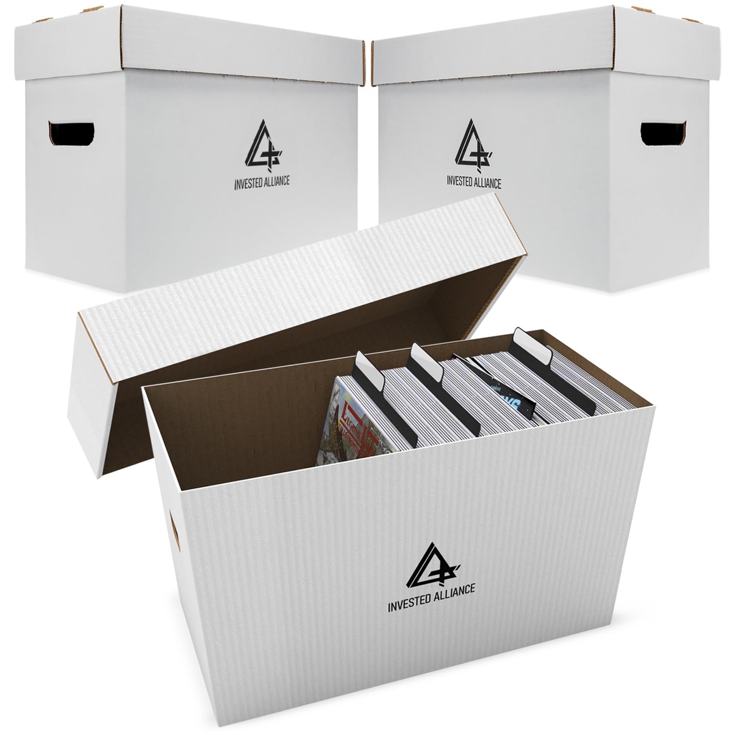 Premium Comic Book Storage Boxes | Short Cardboard Comic Book Box ...