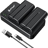 Amazon.com: TURPOW NP-F970/NP-F550 Battery and Charger Set, Compatible with Sony NP F570 F750 ...