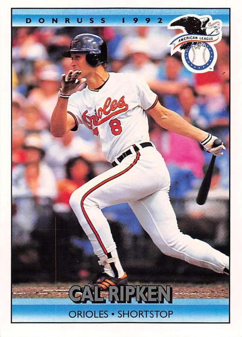 Amazon.com: 1992 Donruss #22 Cal Ripken Jr. AS NM-MT Baltimore Orioles ...