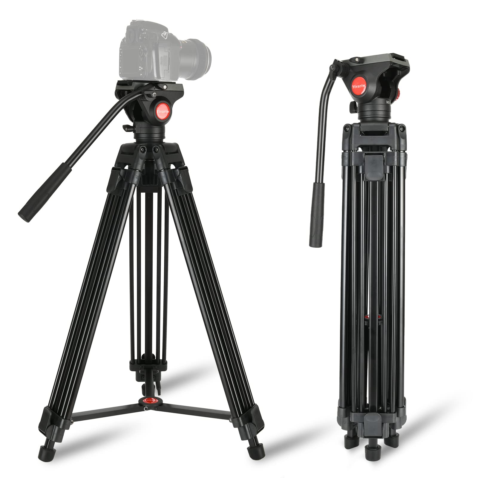 Mua Heavy Duty Tripod Professional Video Camera Tripod Aluminium 67 ...