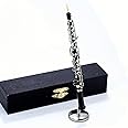 Amazon.com: Dselvgvu Miniature Oboe with Stand and Case Mini Musical Instrument Replica ...