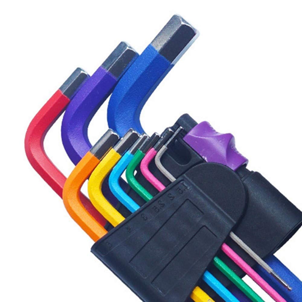 9Pcs Hex Key Wrench Set, Screwdriver Torque Spanners Hand Tool for ...