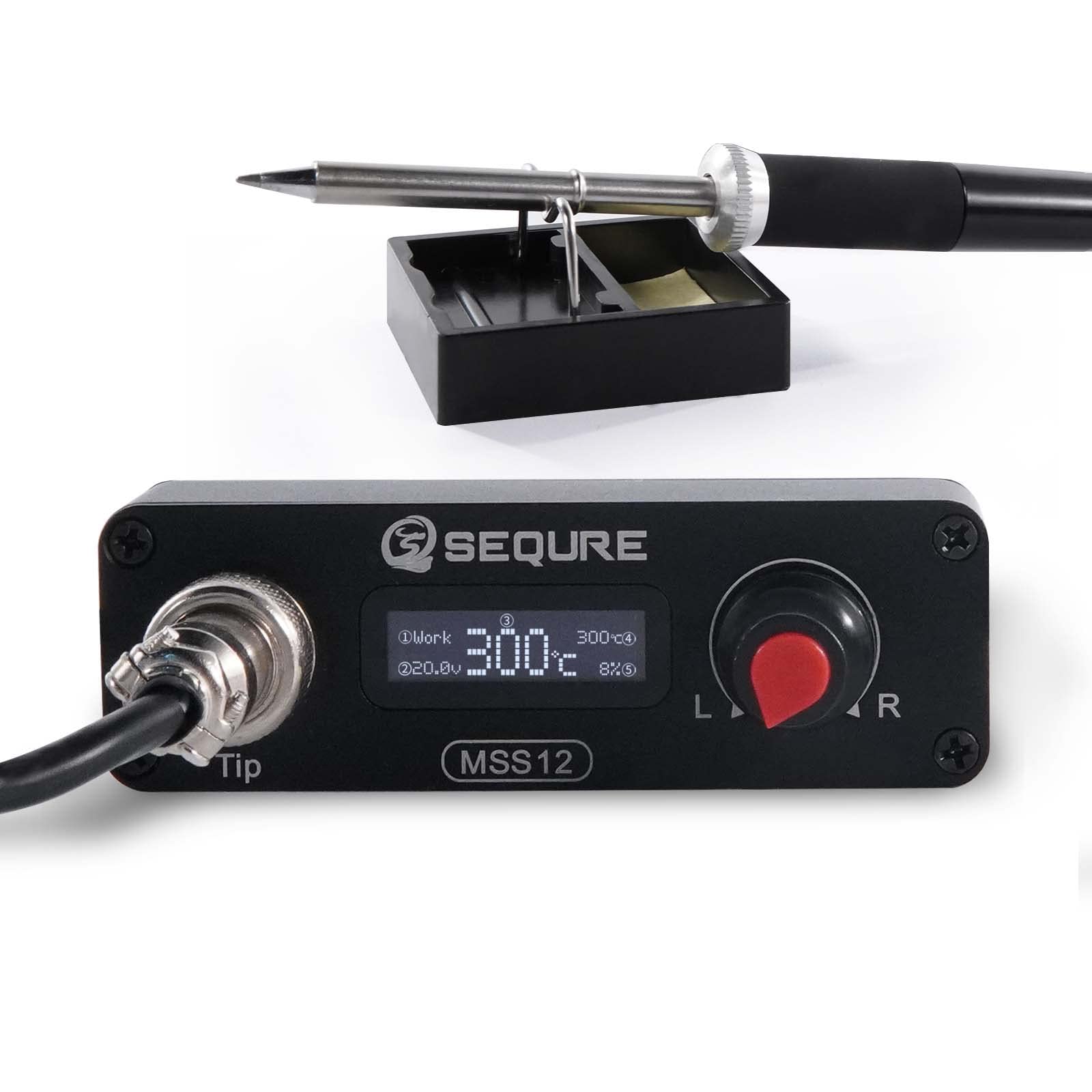 SEQURE MSS12 65W Soldering Iron Station Kit, Digital Portable Solder ...