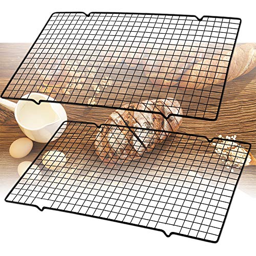 2 Pack Cooling Rack Baking Rack,Stainless Steel Wire Cooling Racks Fit ...