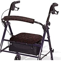 Amazon.com: Universal Rollator Walker Seat and Backrest Rollbar Covers ...