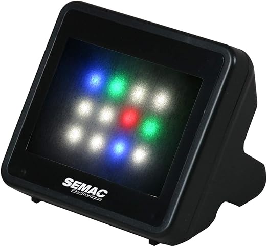 SIMULATEUR DE Presence SEMAC, 12LED, Fonctionnement comme Un téléviseur ...