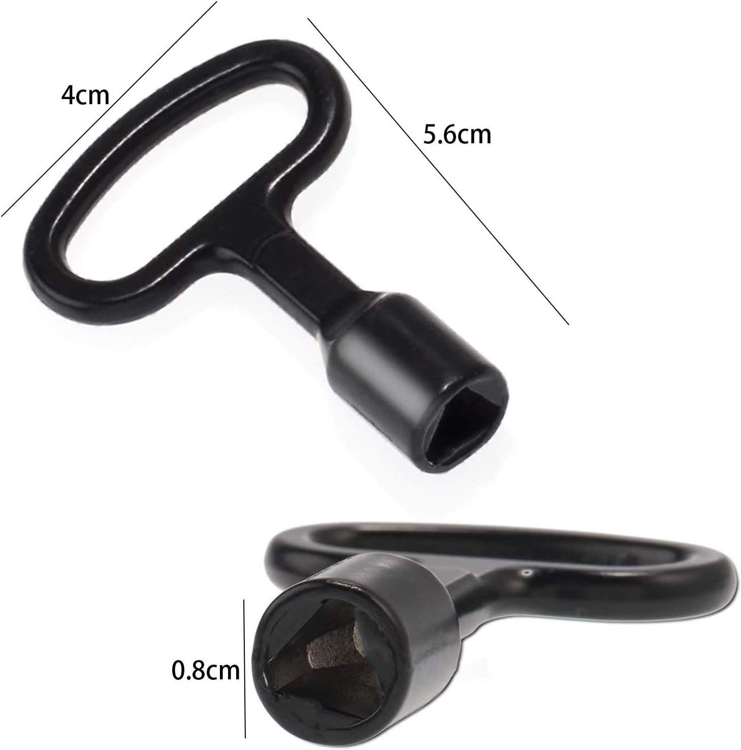 WIFUN 4PCS Radiator Key, Meter Box Key Triangular Radiator Bleed Key ...