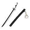 Demon Slayer Shinazugawa Sanemi Sword with Scabbard Keychain, Wind ...
