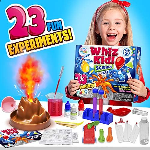 SCIENTIFIC WHIZ Science Set for Kids- Over 20 Science Experiments ...