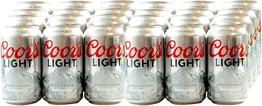 Cerveza Coors Light 24 Latas 355 Ml: Amazon.com.mx: Alimentos y Bebidas