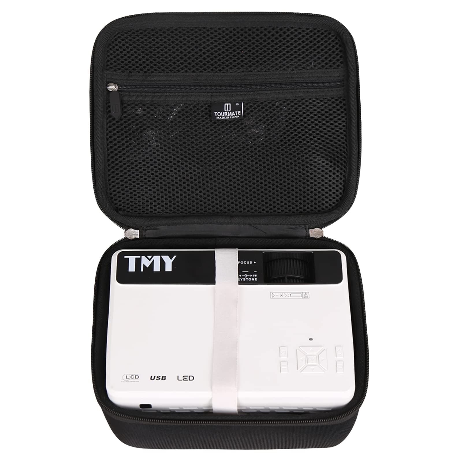 Tourmate Hard Storage Case for TMY Projector 7500 Lumens 1080P Full HD ...