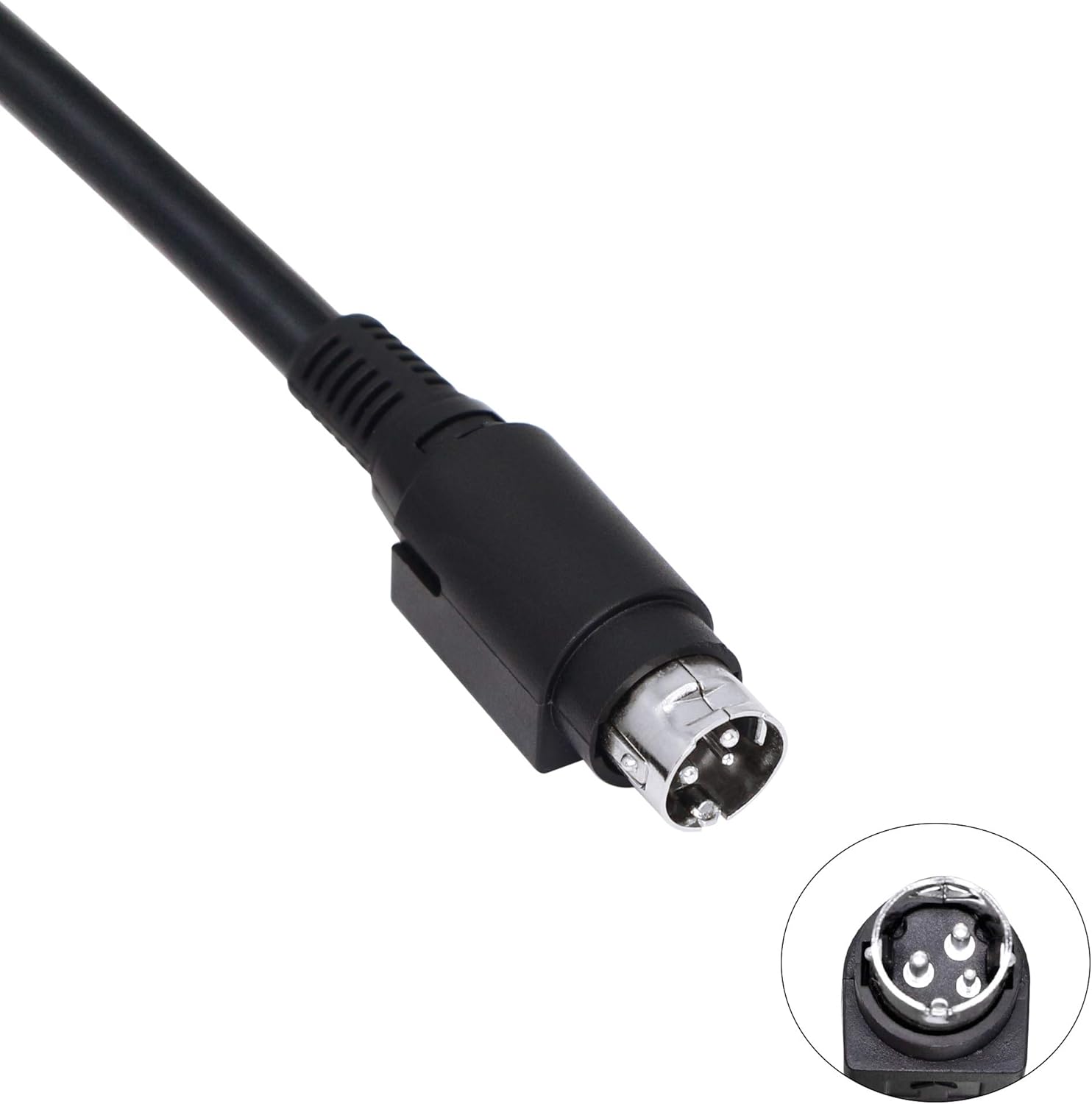 CERRXIAN Bar Code Scanning Gun Cable，24V Power USB Male to 3Din Hoslden ...