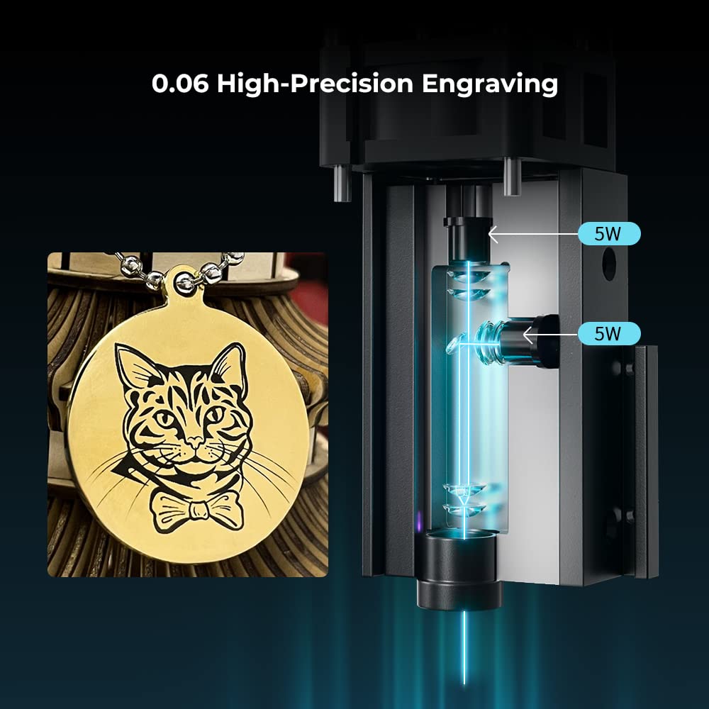 Mua Official Creality 10W Laser Module Kit, Laser Engraver Module for Ender-3 Neo, Ender-3 V2 ...