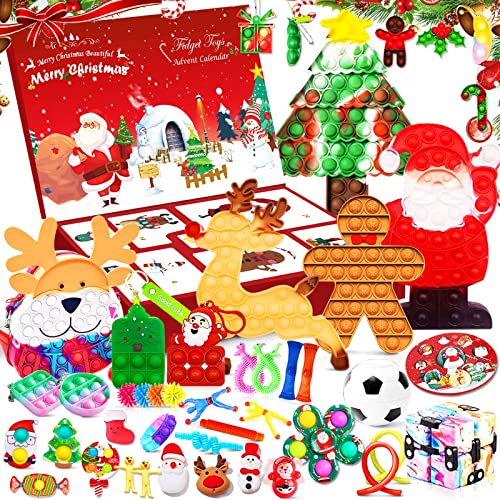 Fidget Advent Calendars for Kids, Christmas Advent Calendars 2022 ...